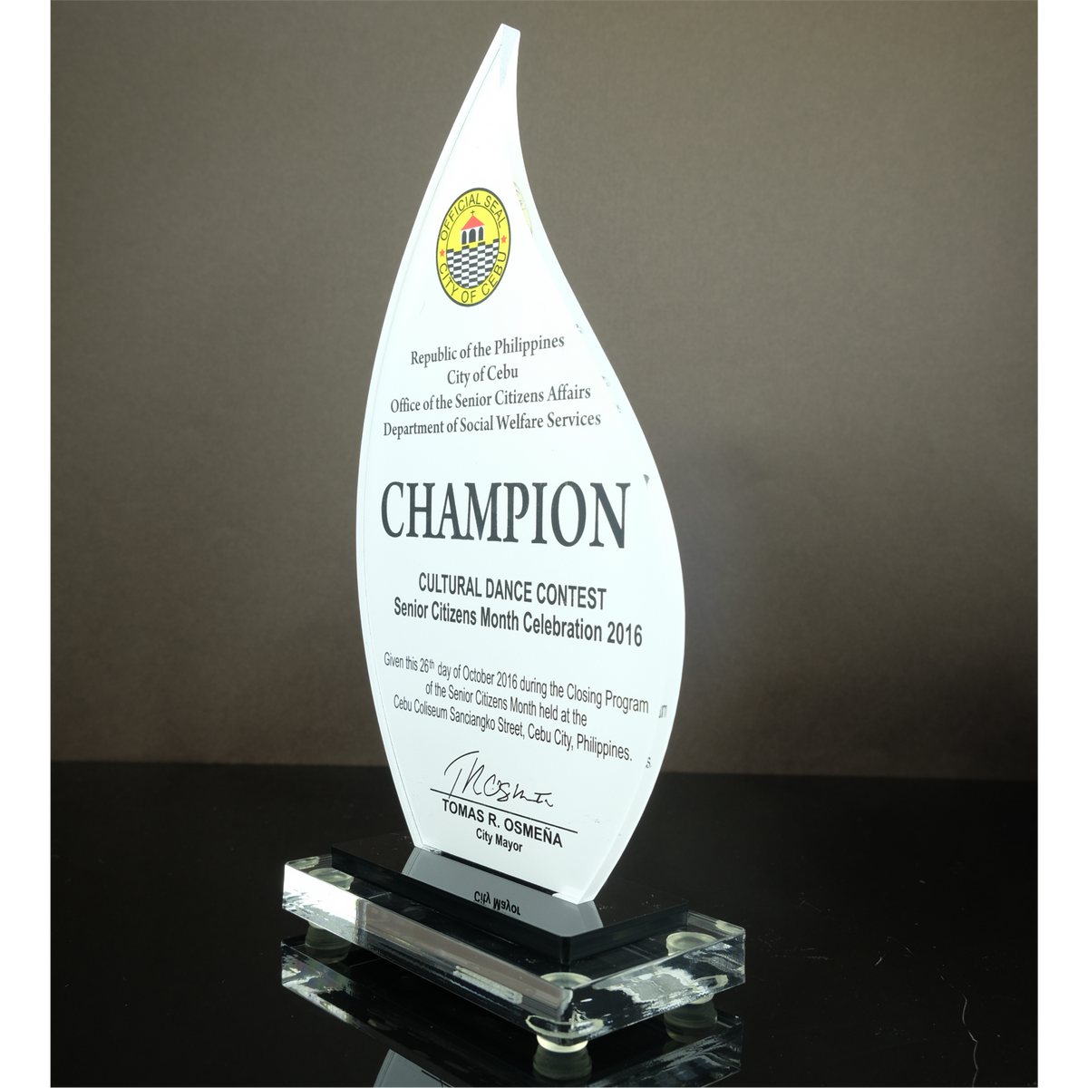 Cebu City Office of the Senior Citizens Affairs (OSCA) Cultural Dance – Suarez Arts