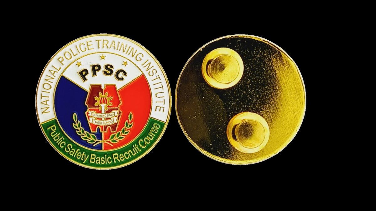 Public Safety Basic Recruit Course (PSBRC) Pin – Suarez Arts