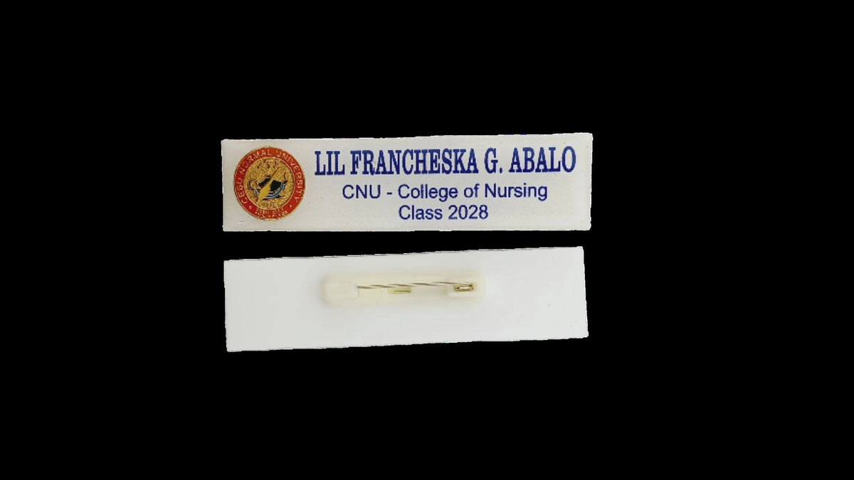 Cebu Normal University (CNU) Nameplate - College of Nursing – Suarez Arts