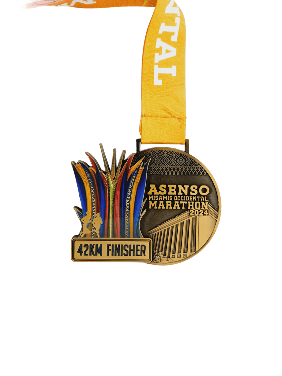 Asenso Misamis Occidental Marathon Medal 2024 – Suarez Arts