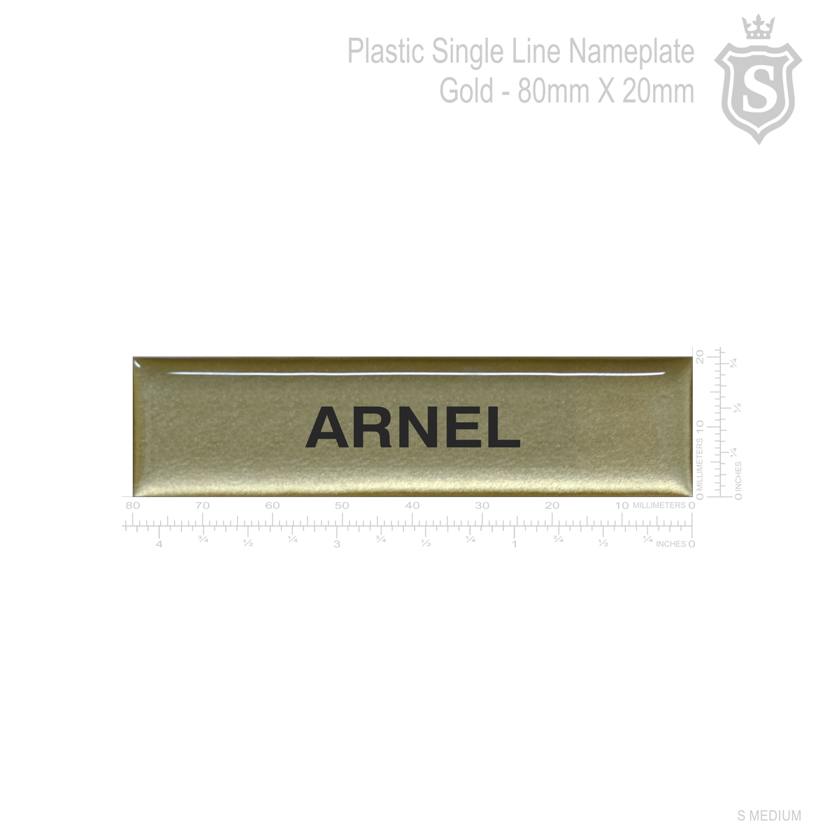 Acrylic Nameplate – Suarez Arts