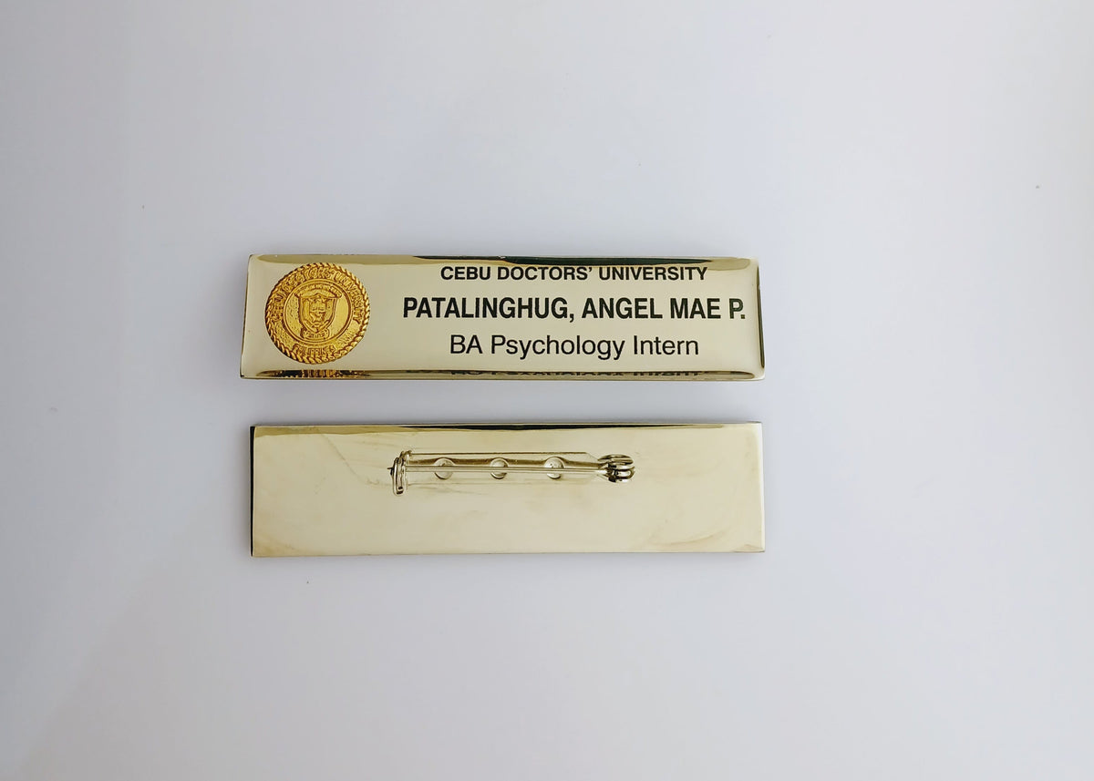 CDU Nameplate - BA Psychology Intern – Suarez Arts