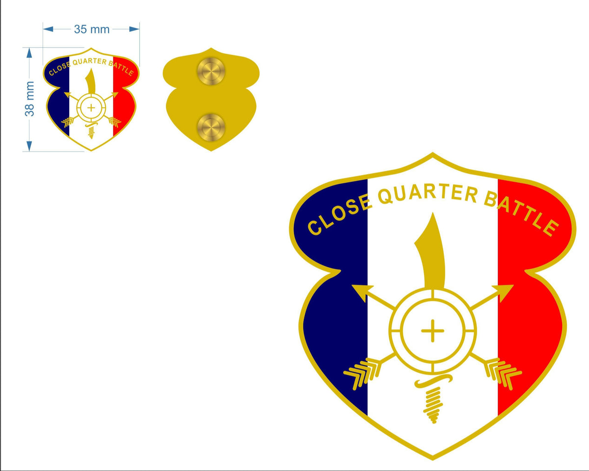 Close Quarter Battle (CQB) Pin – Suarez Arts