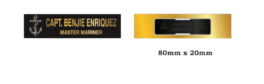 Master Mariner Nameplate – Suarez Arts