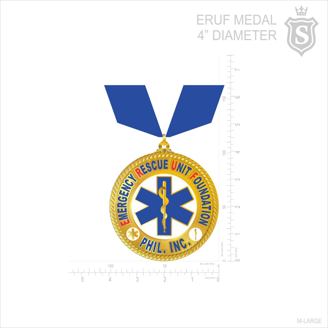 Emergency Rescue Unit Foundation Medal 2025 – Suarez Arts