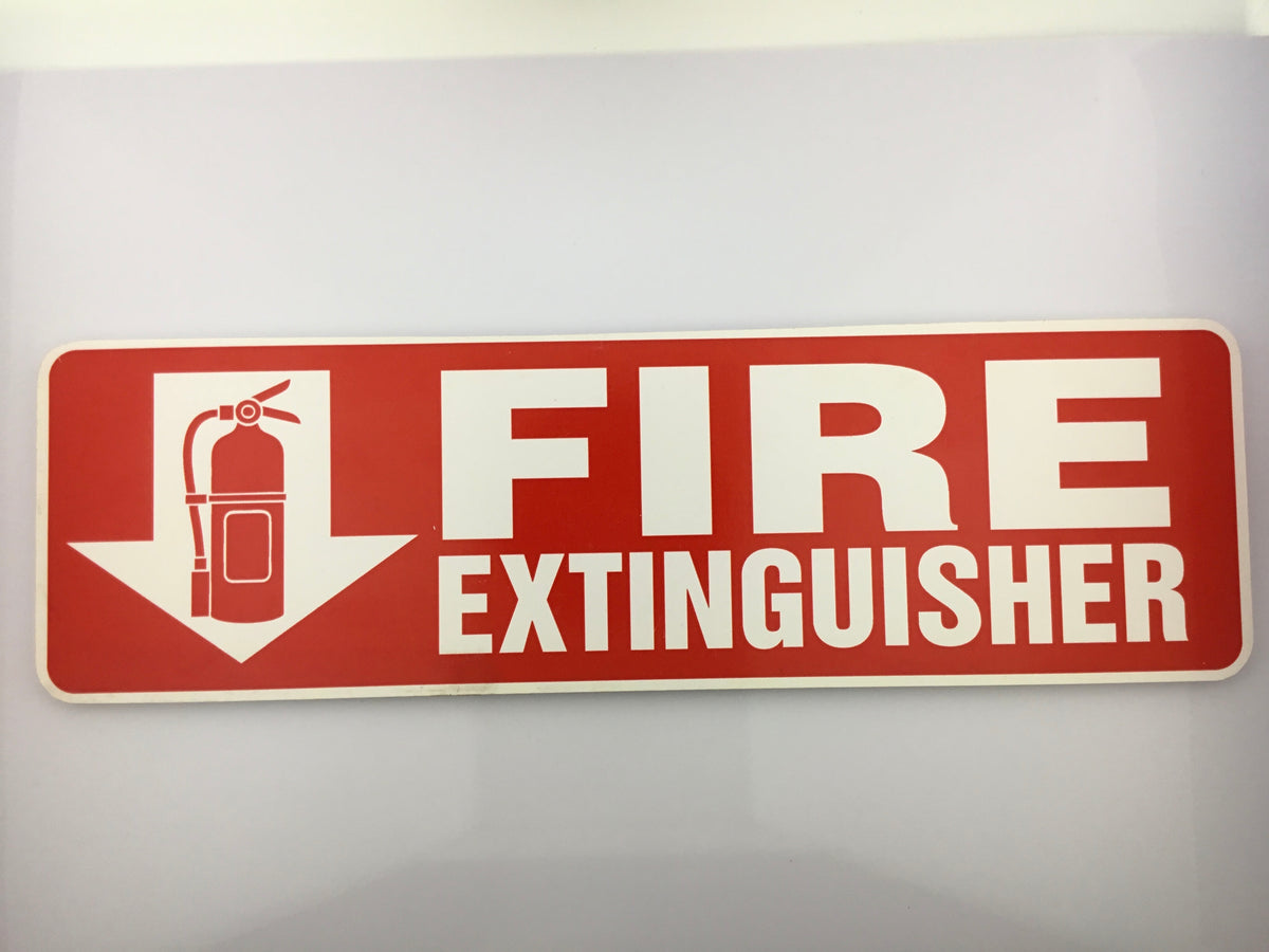 Fire Extinguisher Signage – Suarez Arts