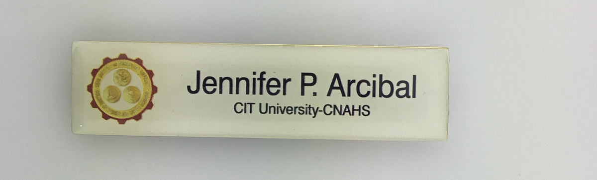 CIT University - CNAHS Nameplate – Suarez Arts