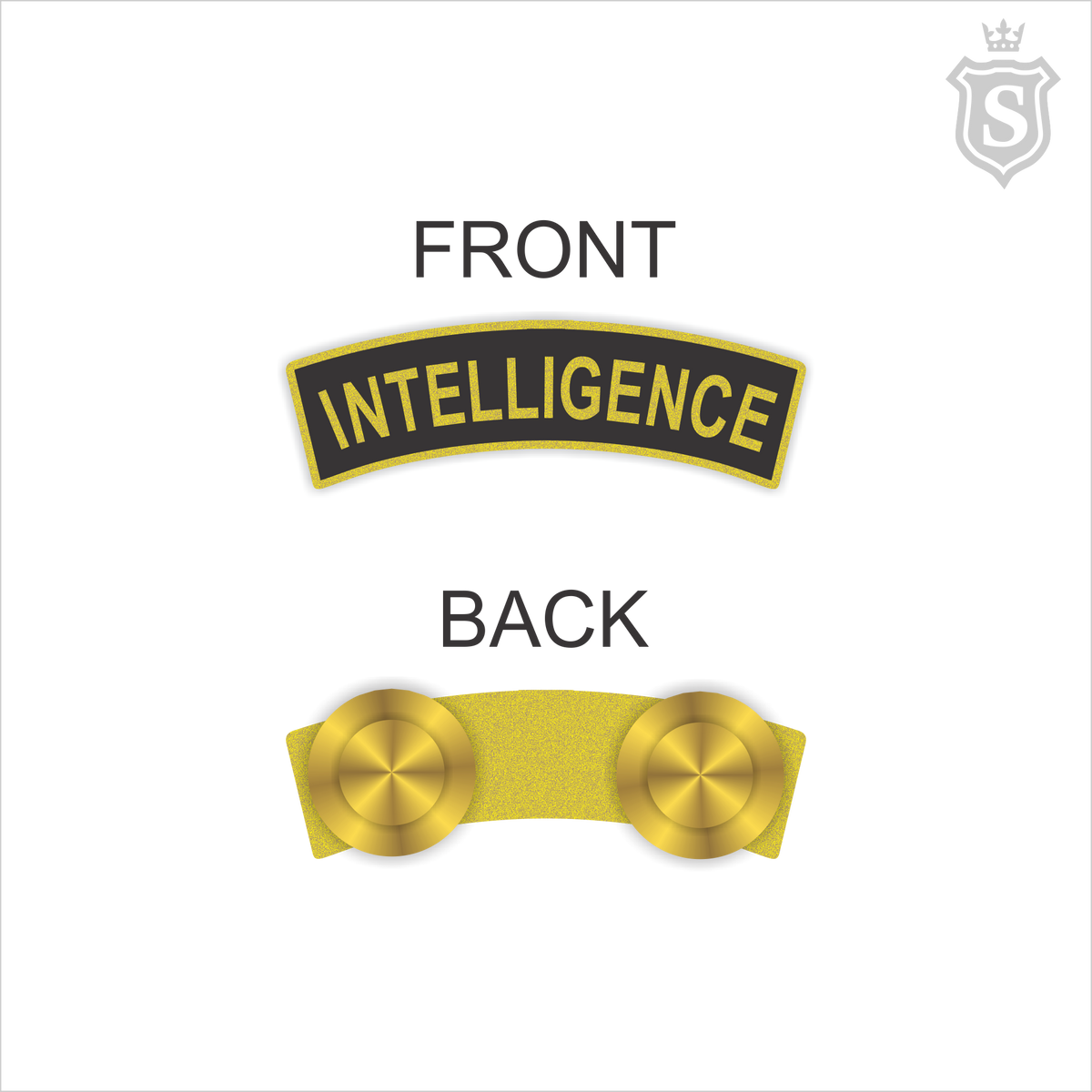 Intelligence Tab Pin Suarez Arts