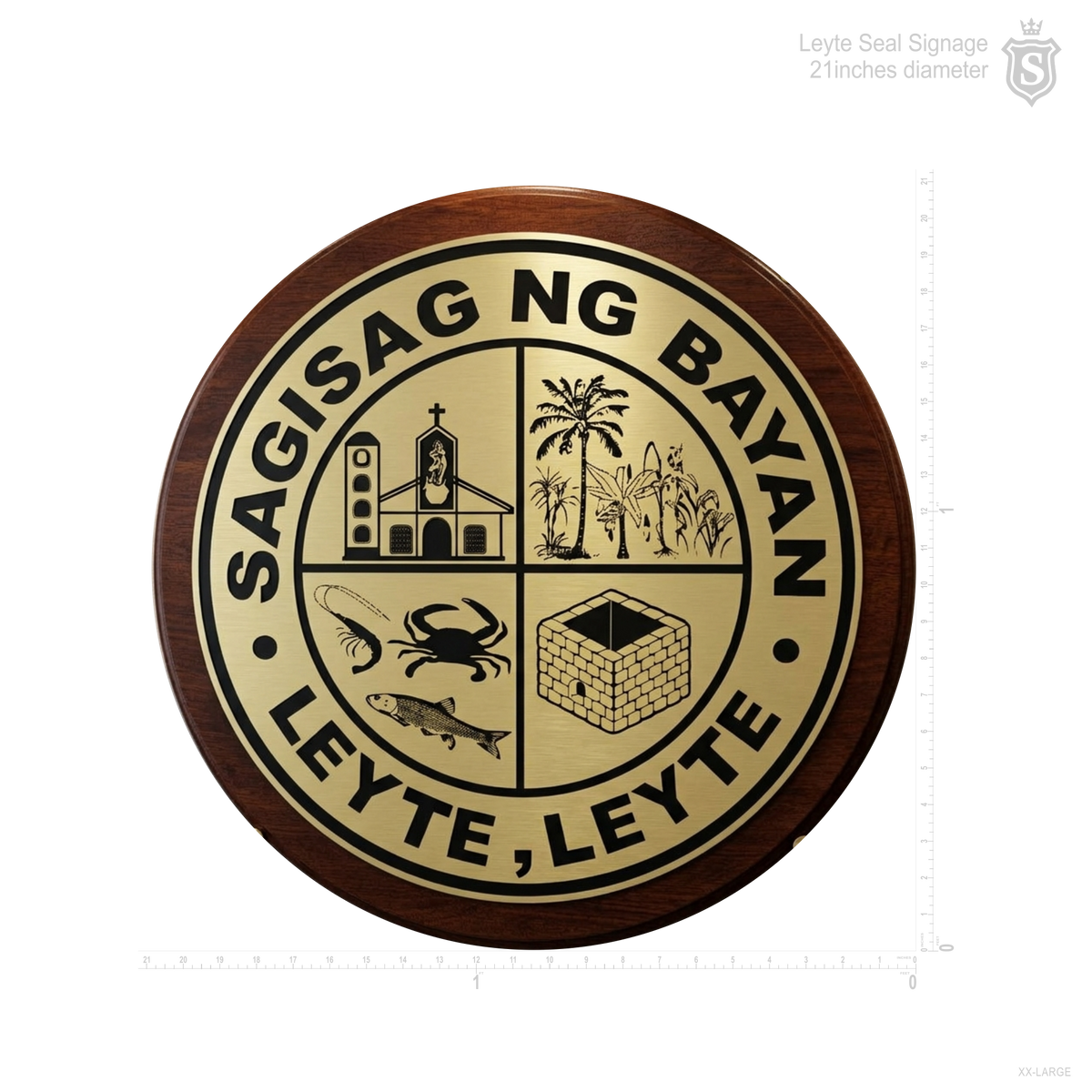 Leyte Seal Signage – Suarez Arts