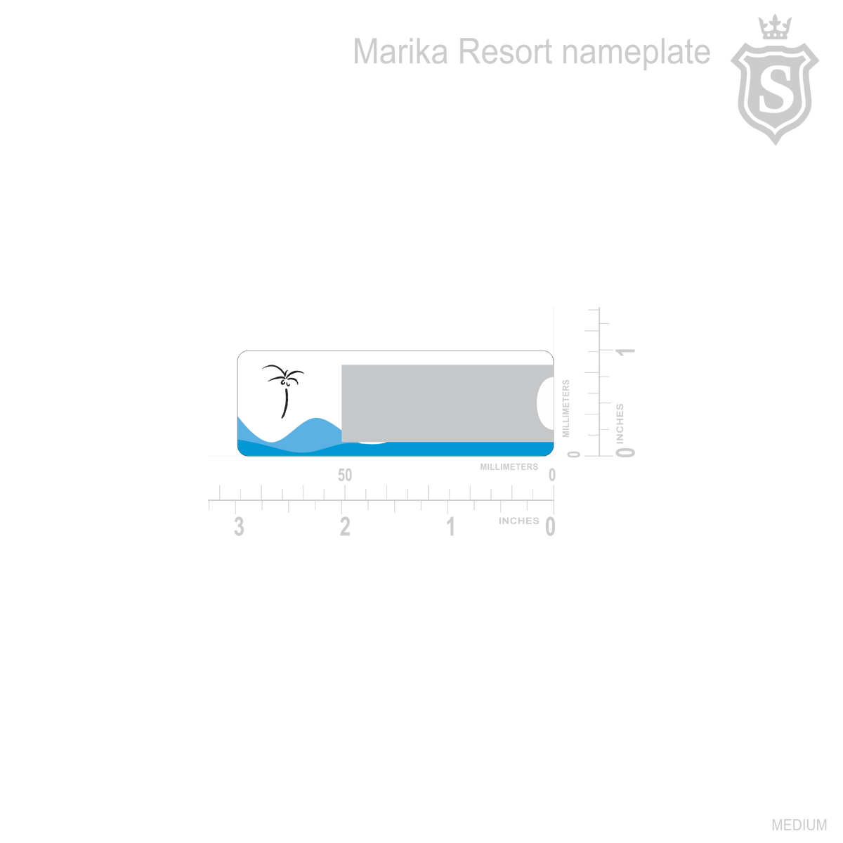 Marika Resort Nameplate – Suarez Arts