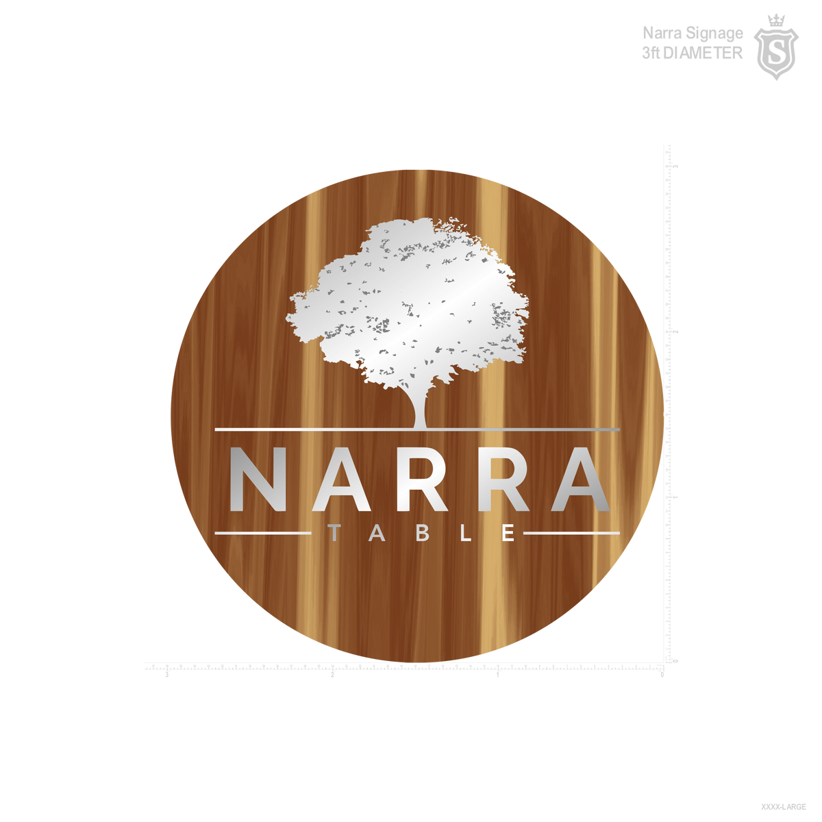 Narra Signage – Suarez Arts