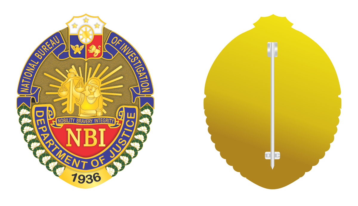 National Bureau Of Investigation (NBI) Badge – Suarez Arts