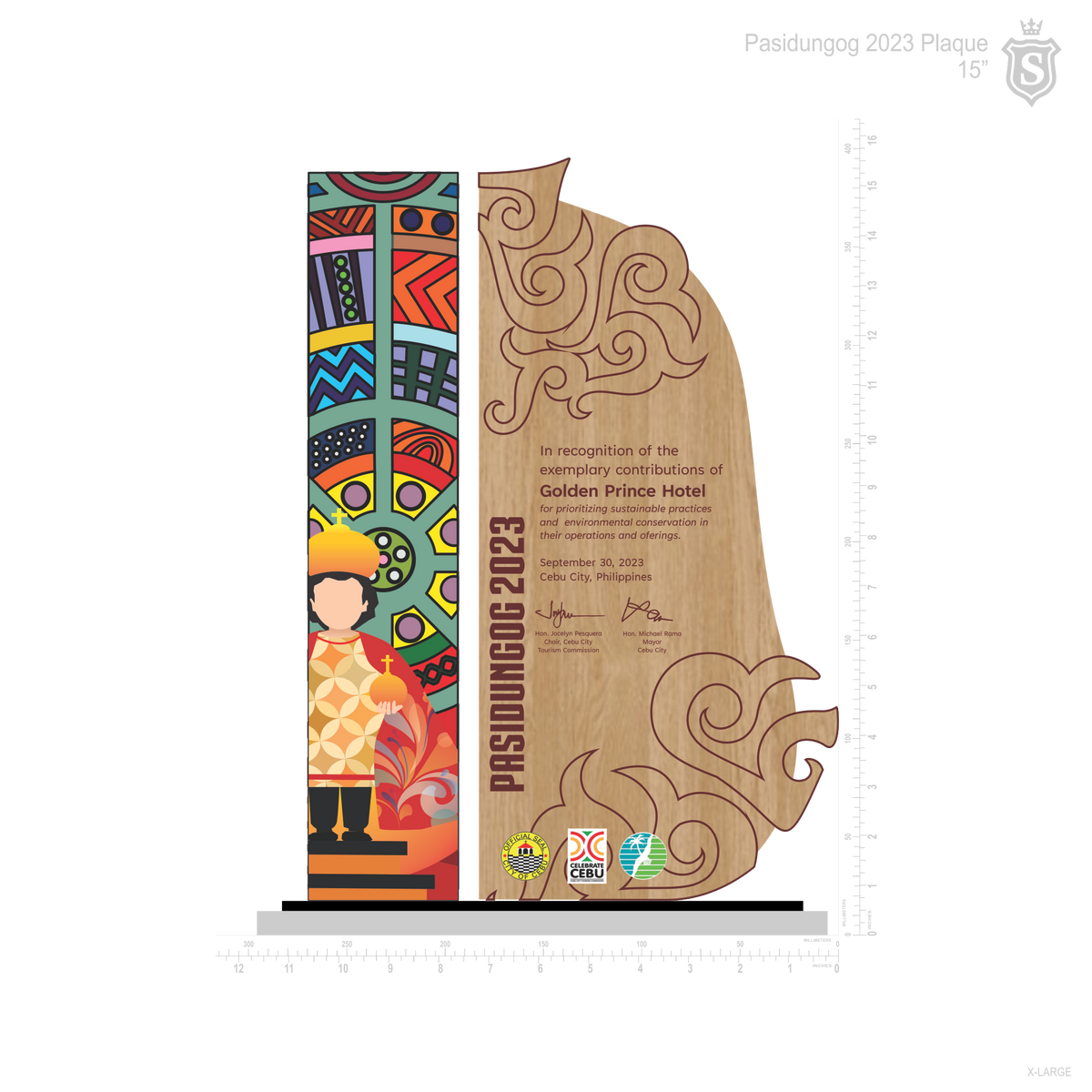 Pasidungog 2023 Plaque – Suarez Arts