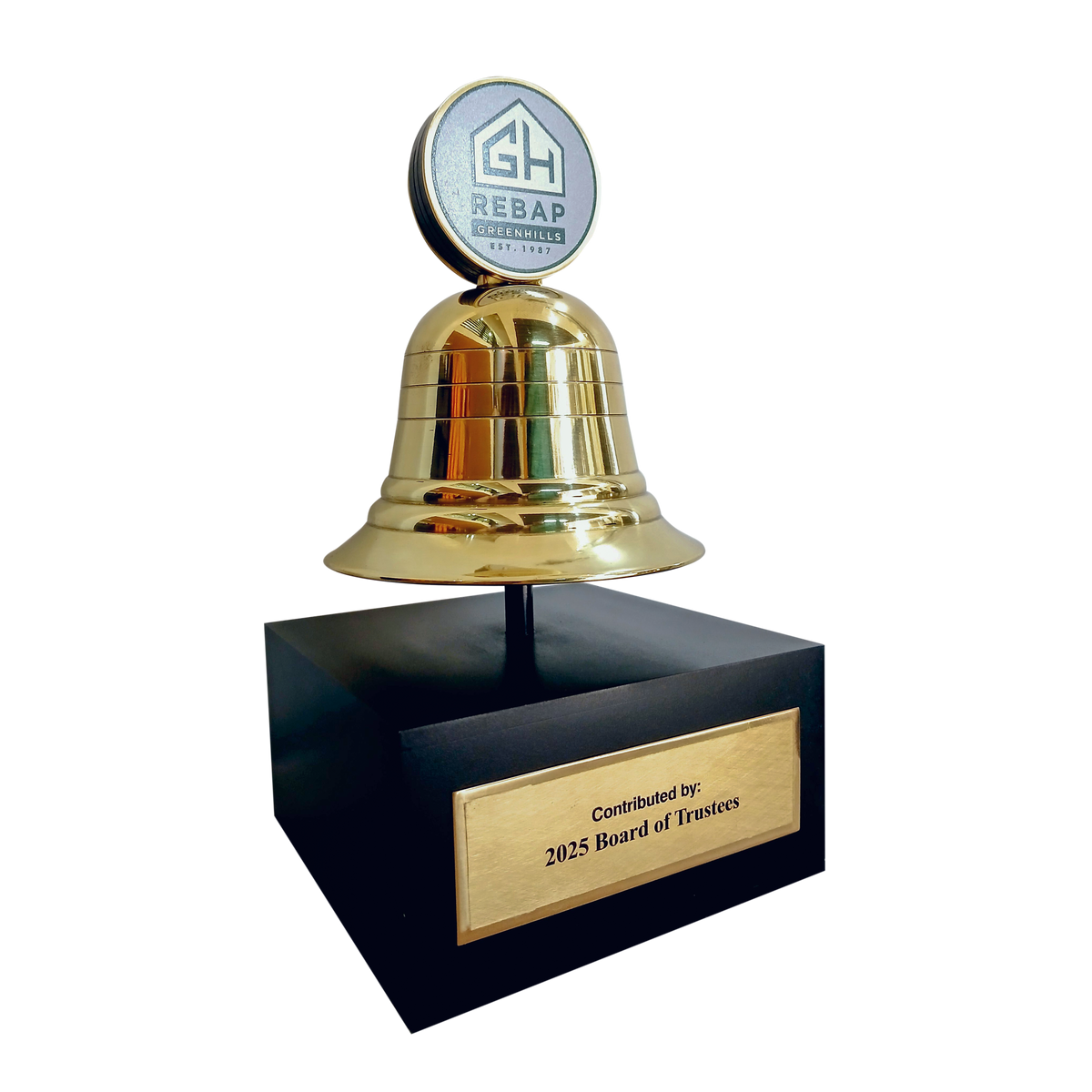 REBAP Greenhills Bell Plaque 2025 – Suarez Arts