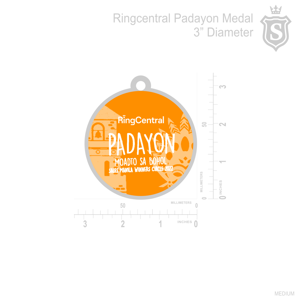 Ringcentral Padayon Medal – Suarez Arts