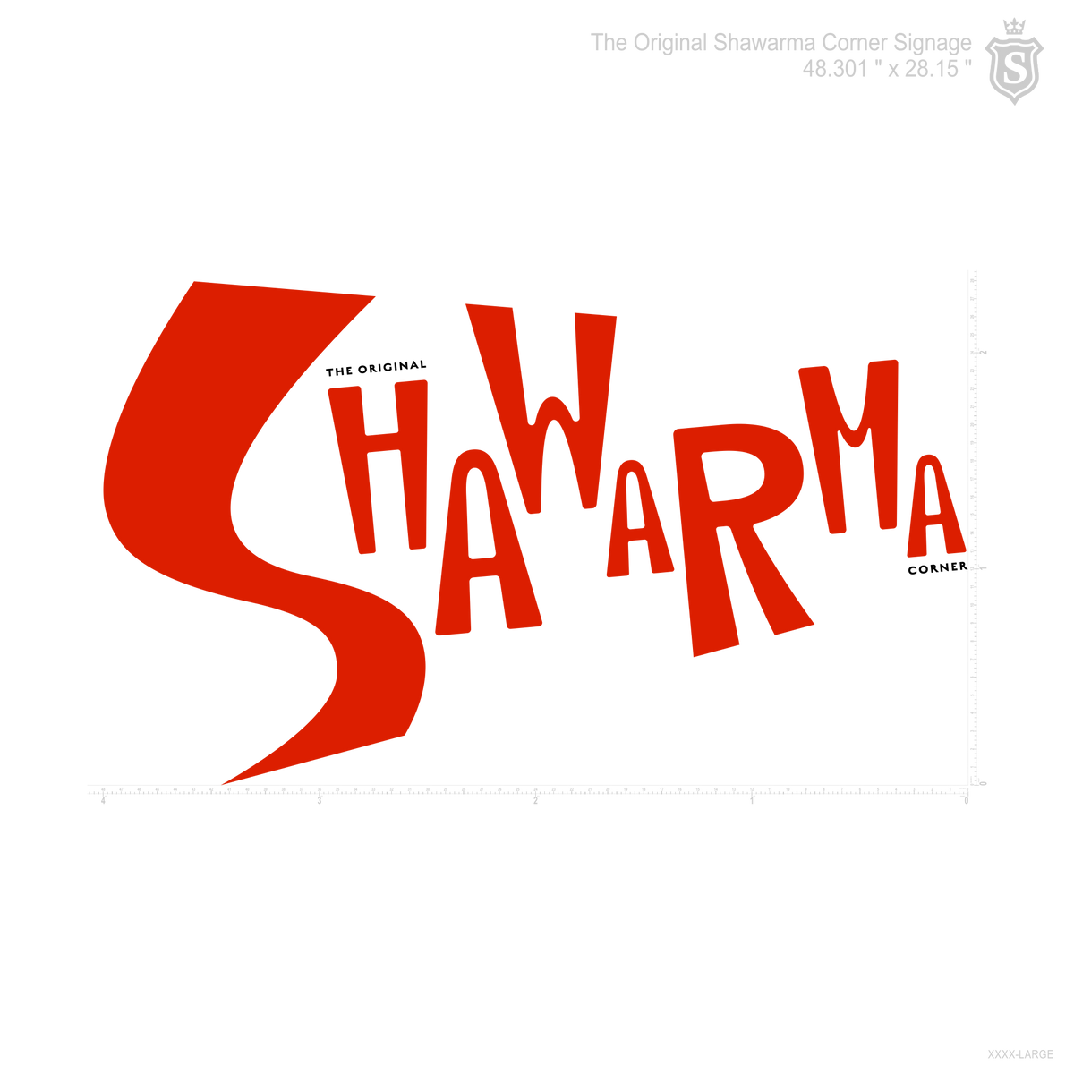 Shawarma Signage – Suarez Arts