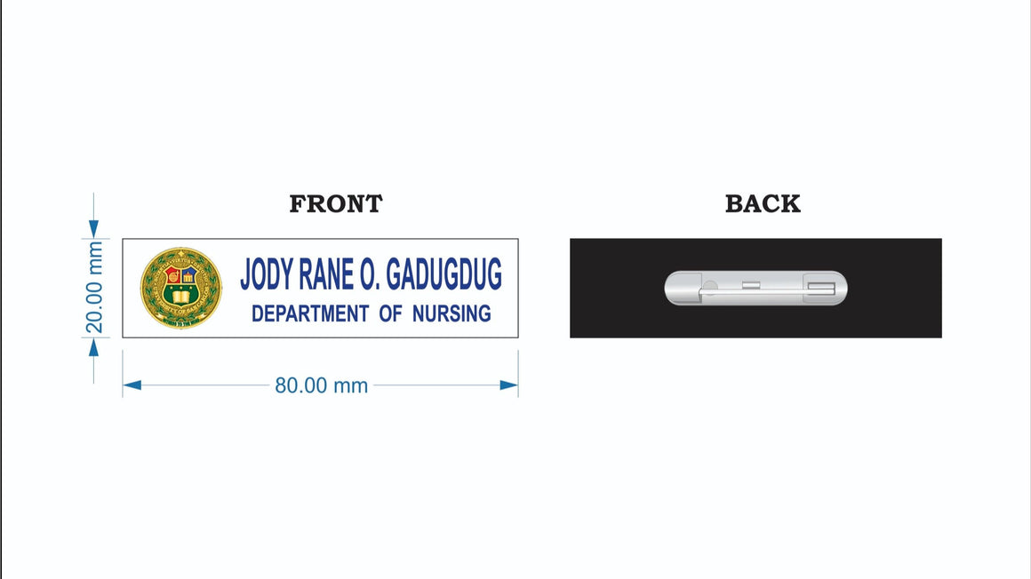 Nameplate – Suarez Arts