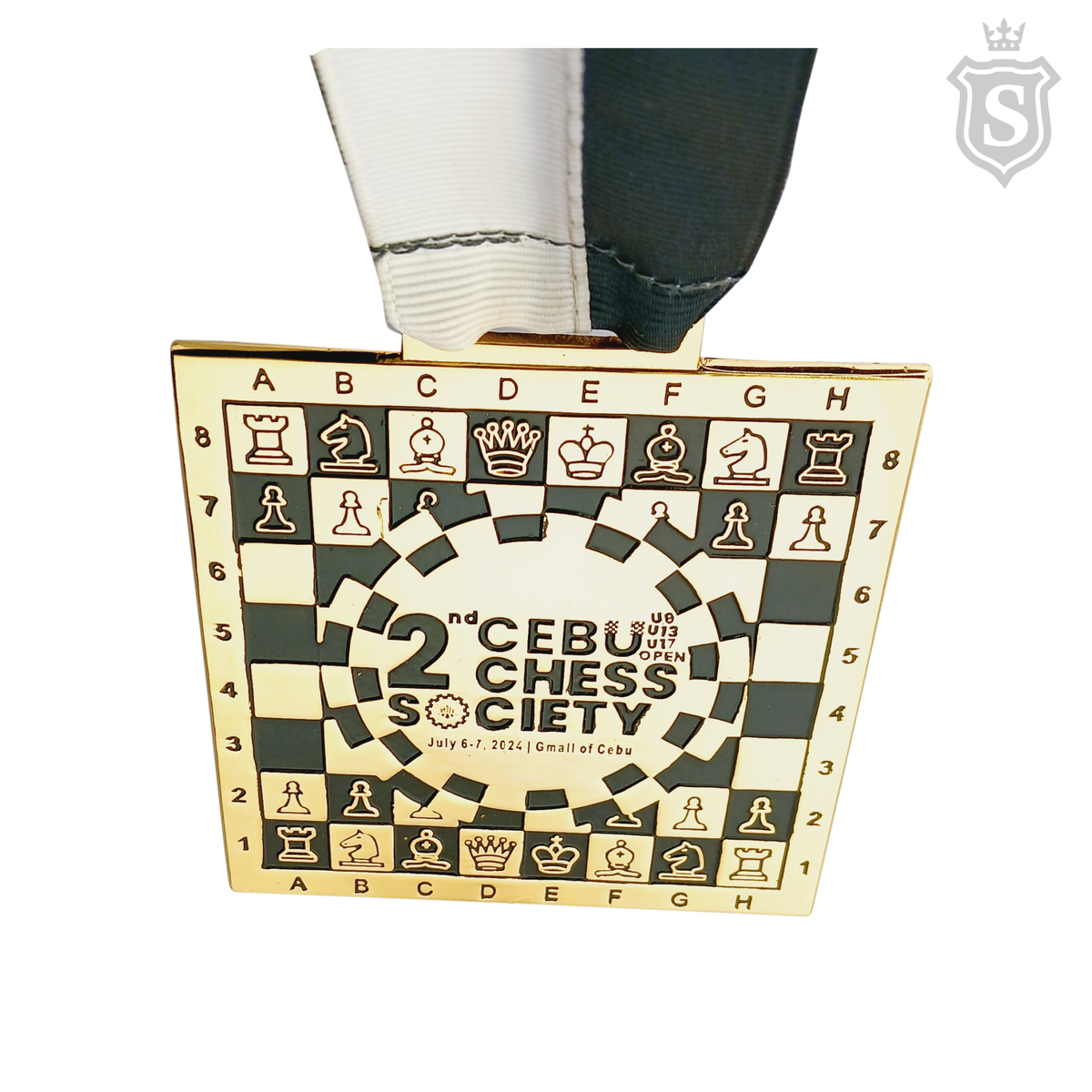 Cebu Chess Society Medal 2024 – Suarez Arts