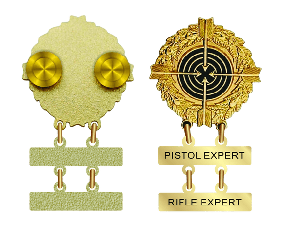 Pistol Expert and Rifle Expert Pin – Suarez Arts