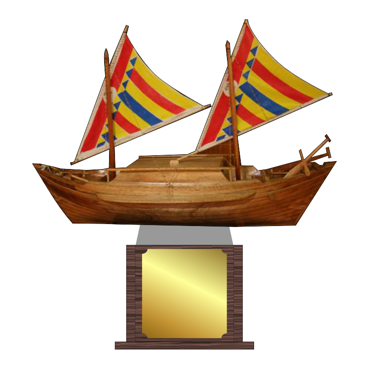 Balangay ni Opong 19-inch Trophy – Suarez Arts