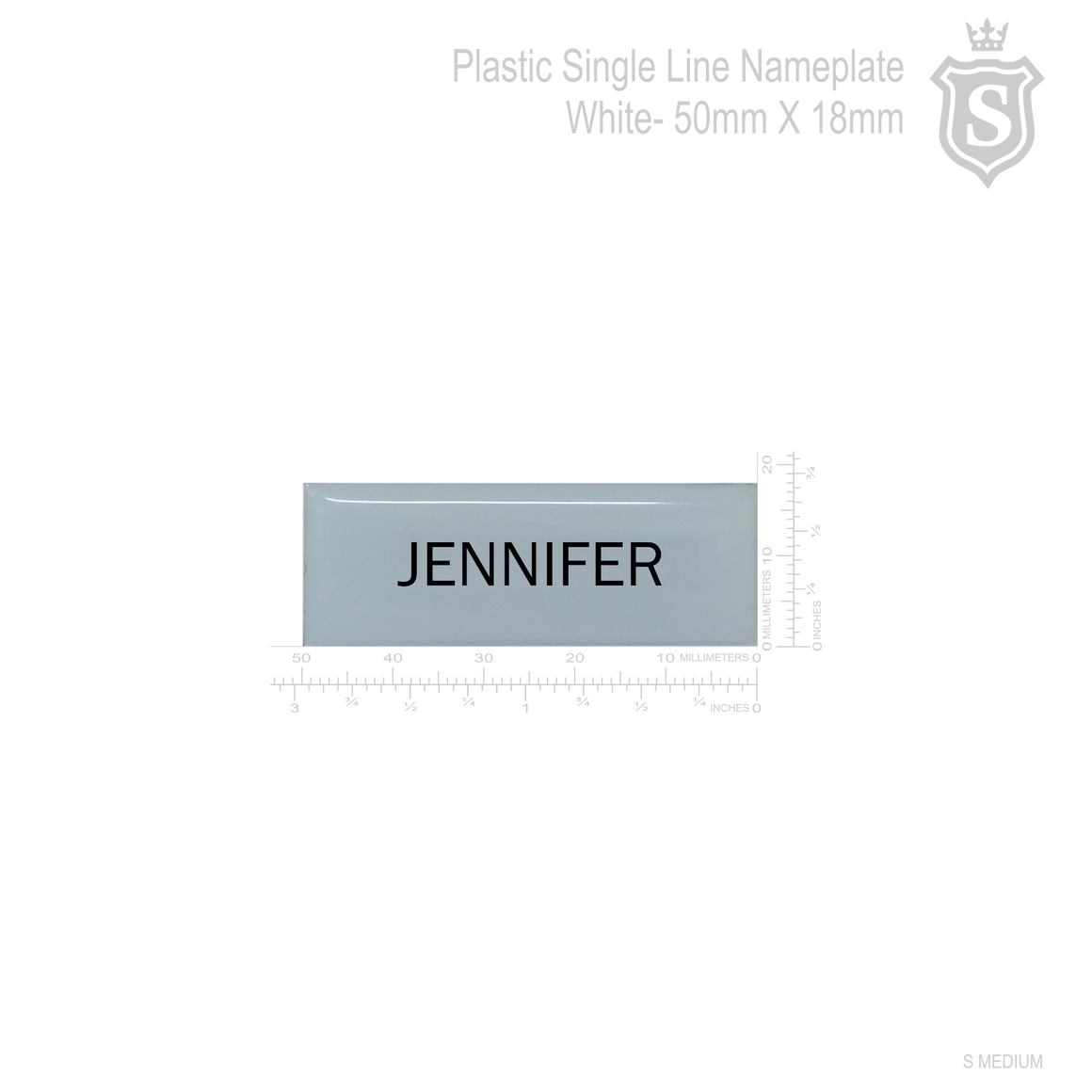 Nameplate - Single Line Customization Templates – Suarez Arts