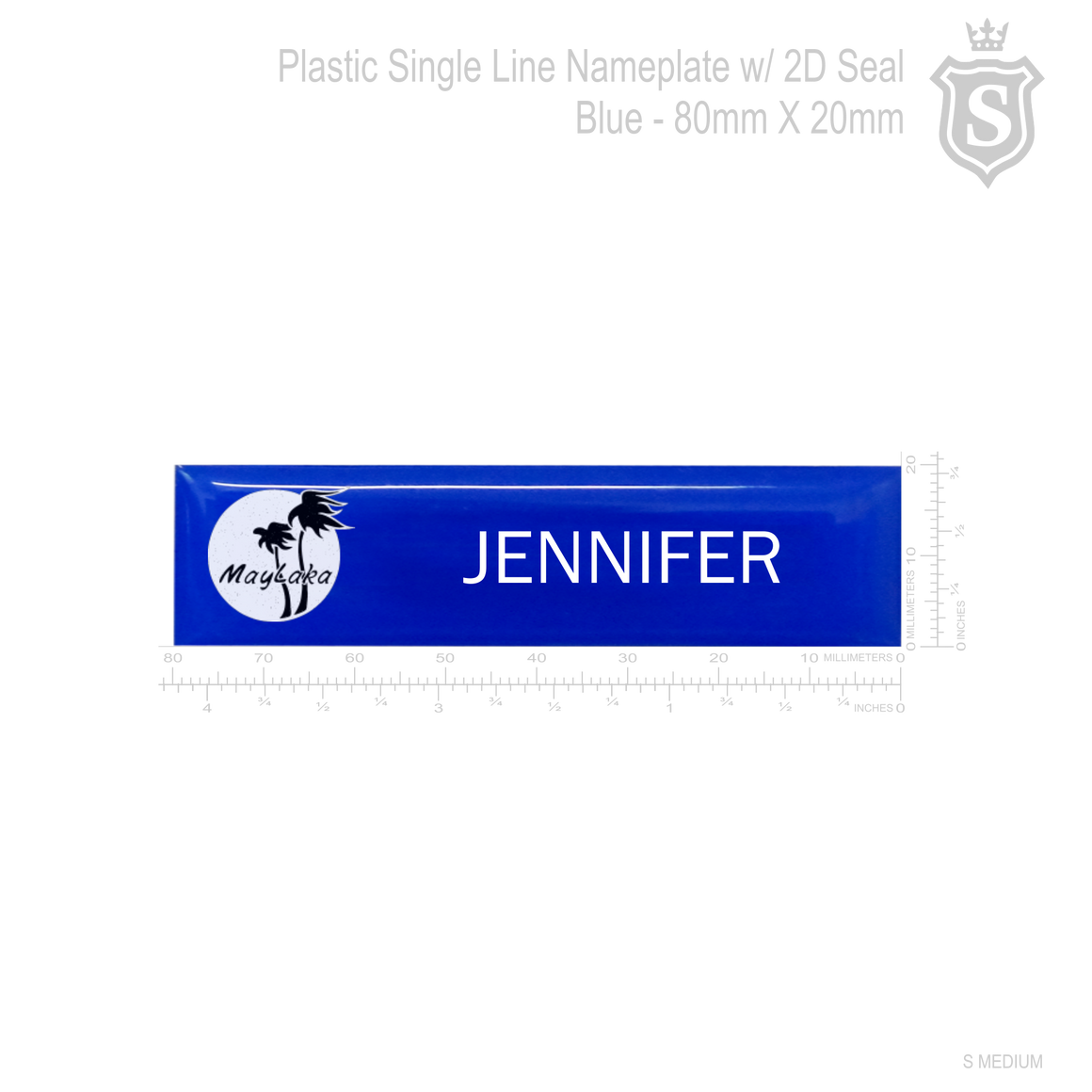 Nameplate - Single Line Customization Templates – Suarez Arts