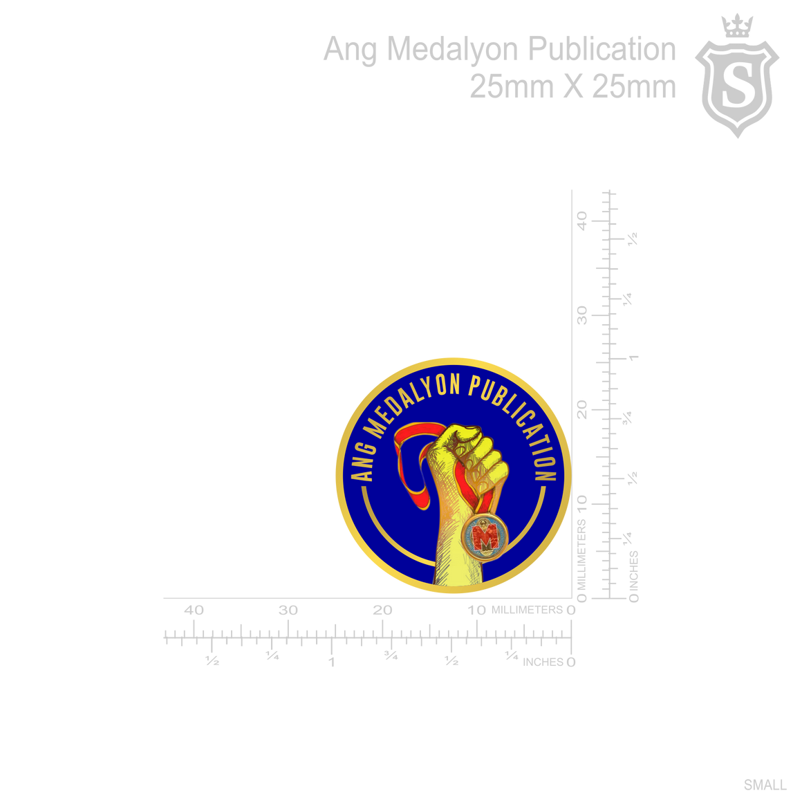 Ang Medalyon Publication Pin – Suarez Arts