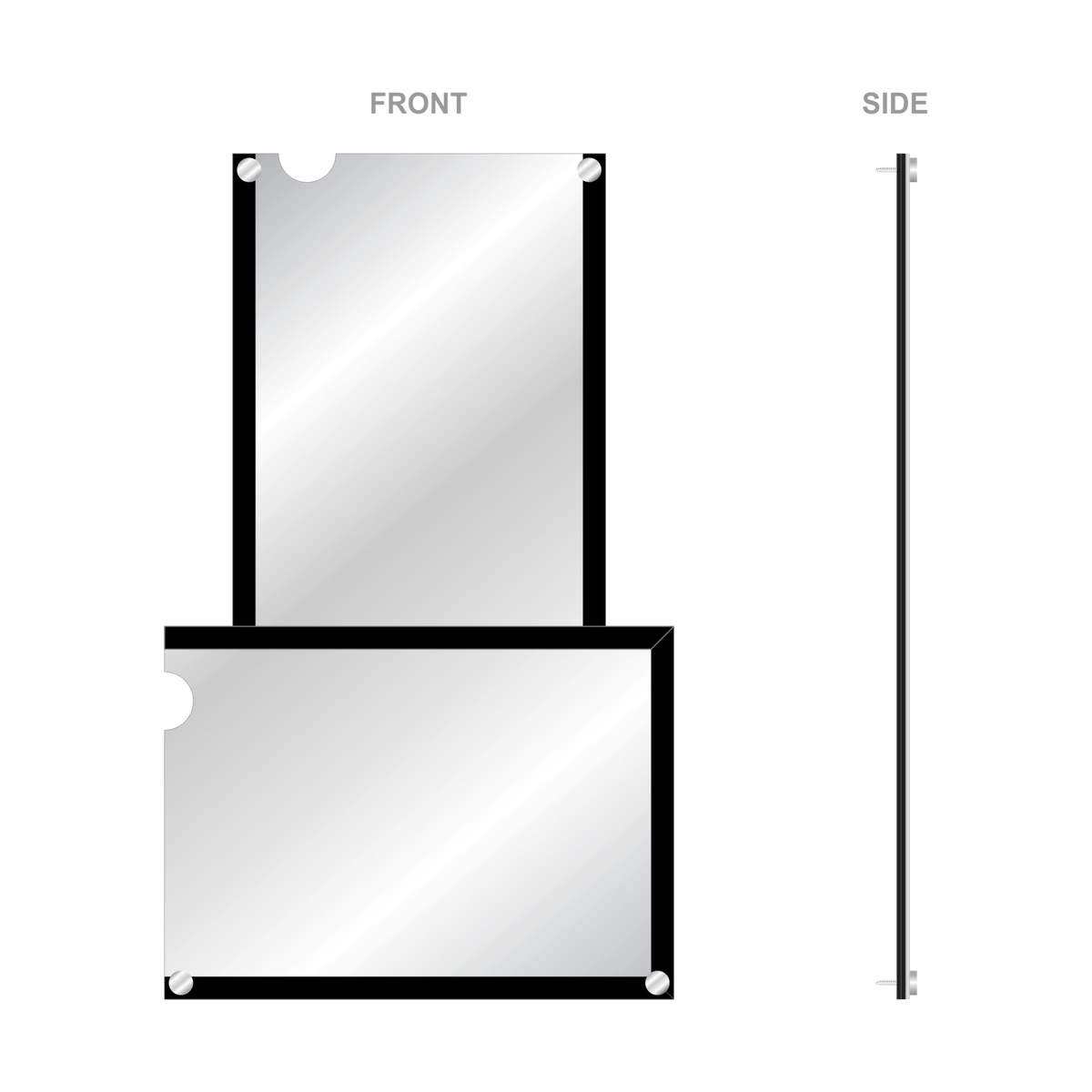 Acrylic Wall Document Holder – Suarez Arts