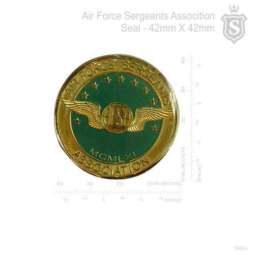 Air Force Sergeants Association (AFSA) Pin – Suarez Arts