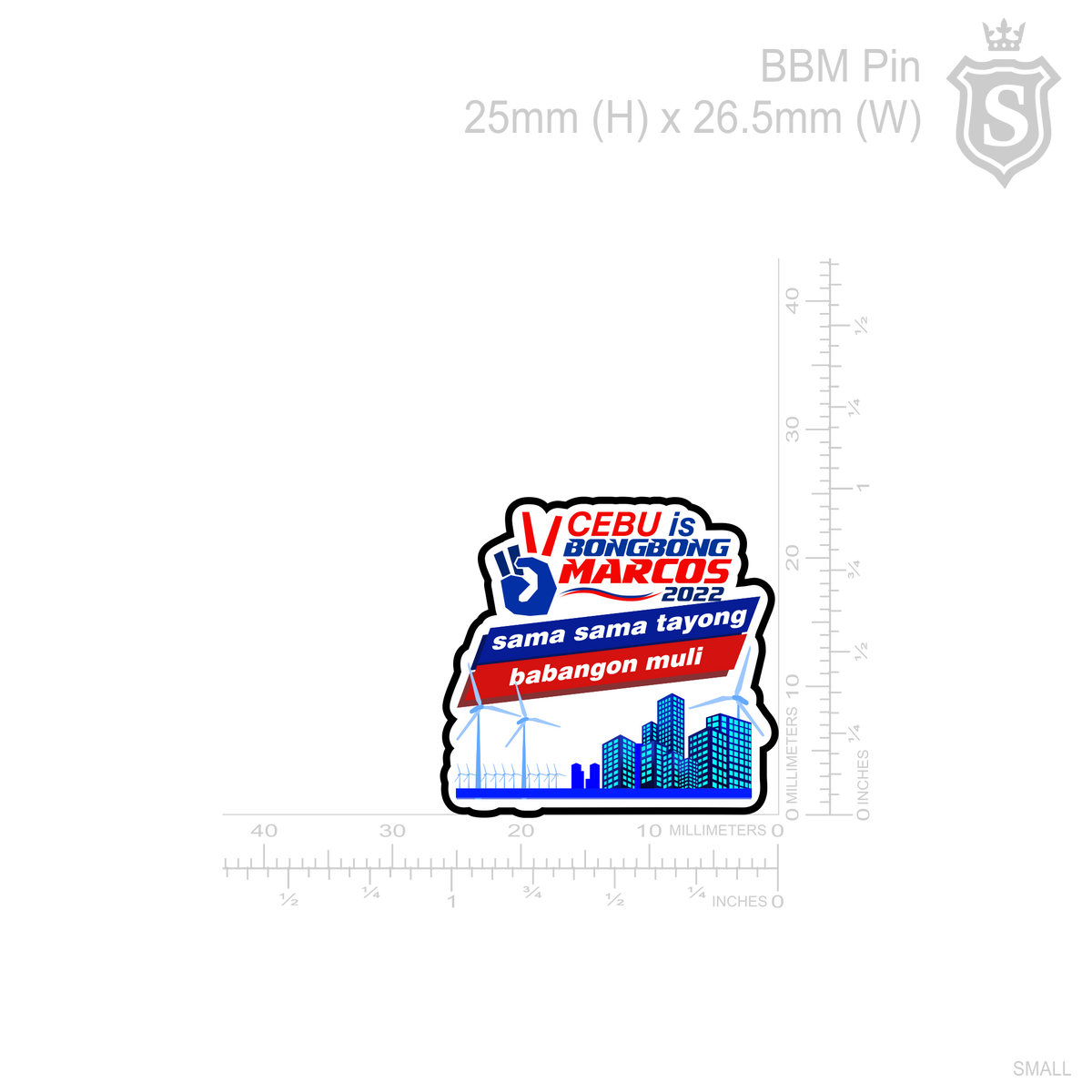 BBM PIN 1 – Suarez Arts