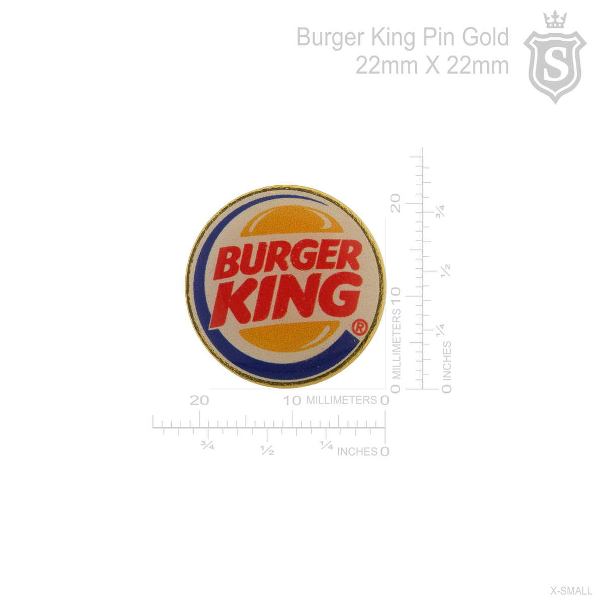 Burger King Pin – Suarez Arts