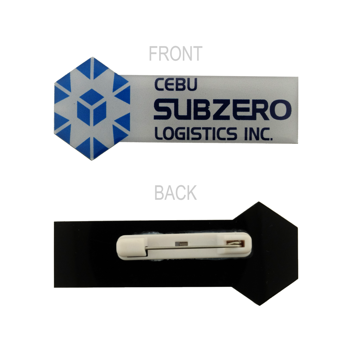 Cebu Subzero Logistics Inc. Nameplate – Suarez Arts