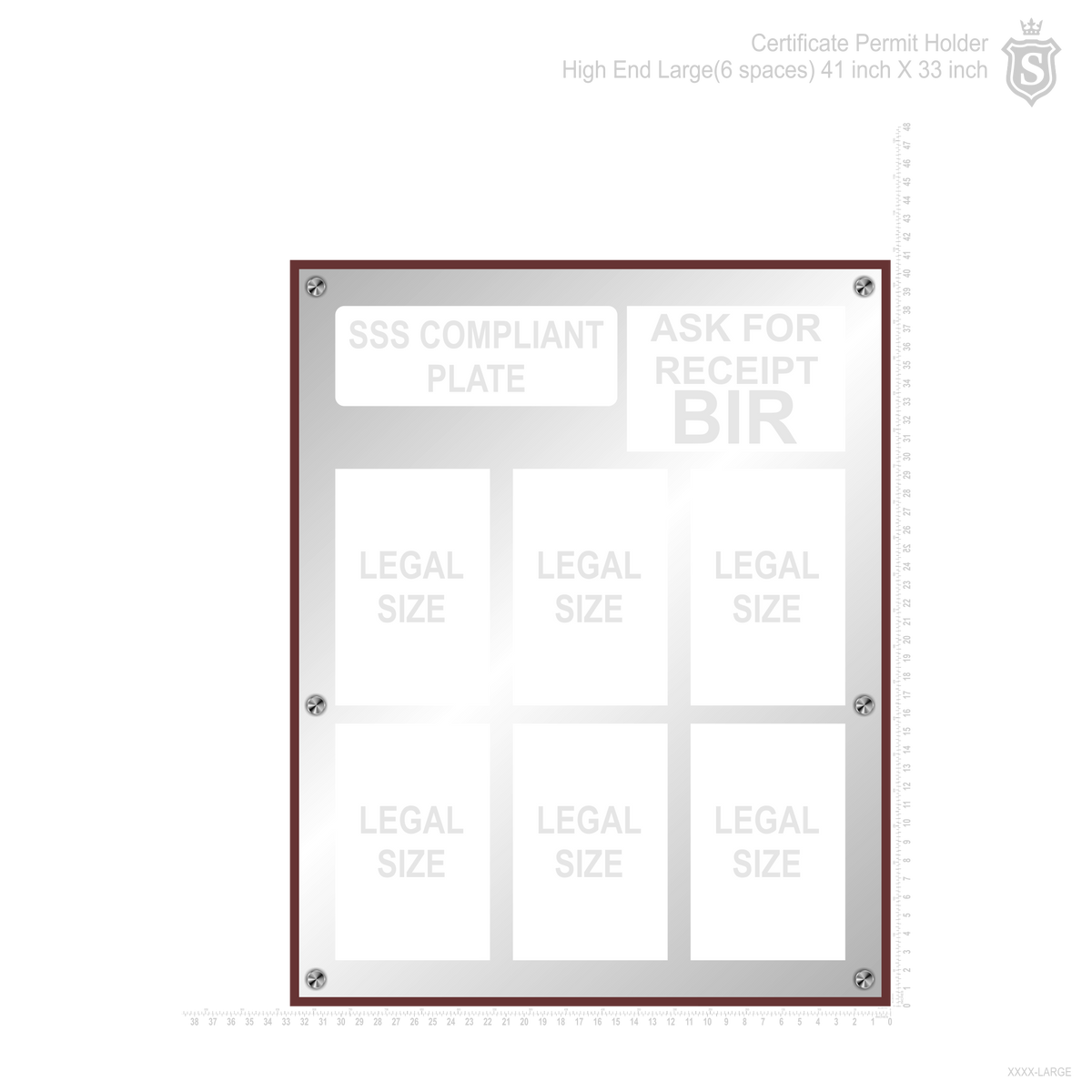 Certificate Permit Holder- High-End Design – Suarez Arts