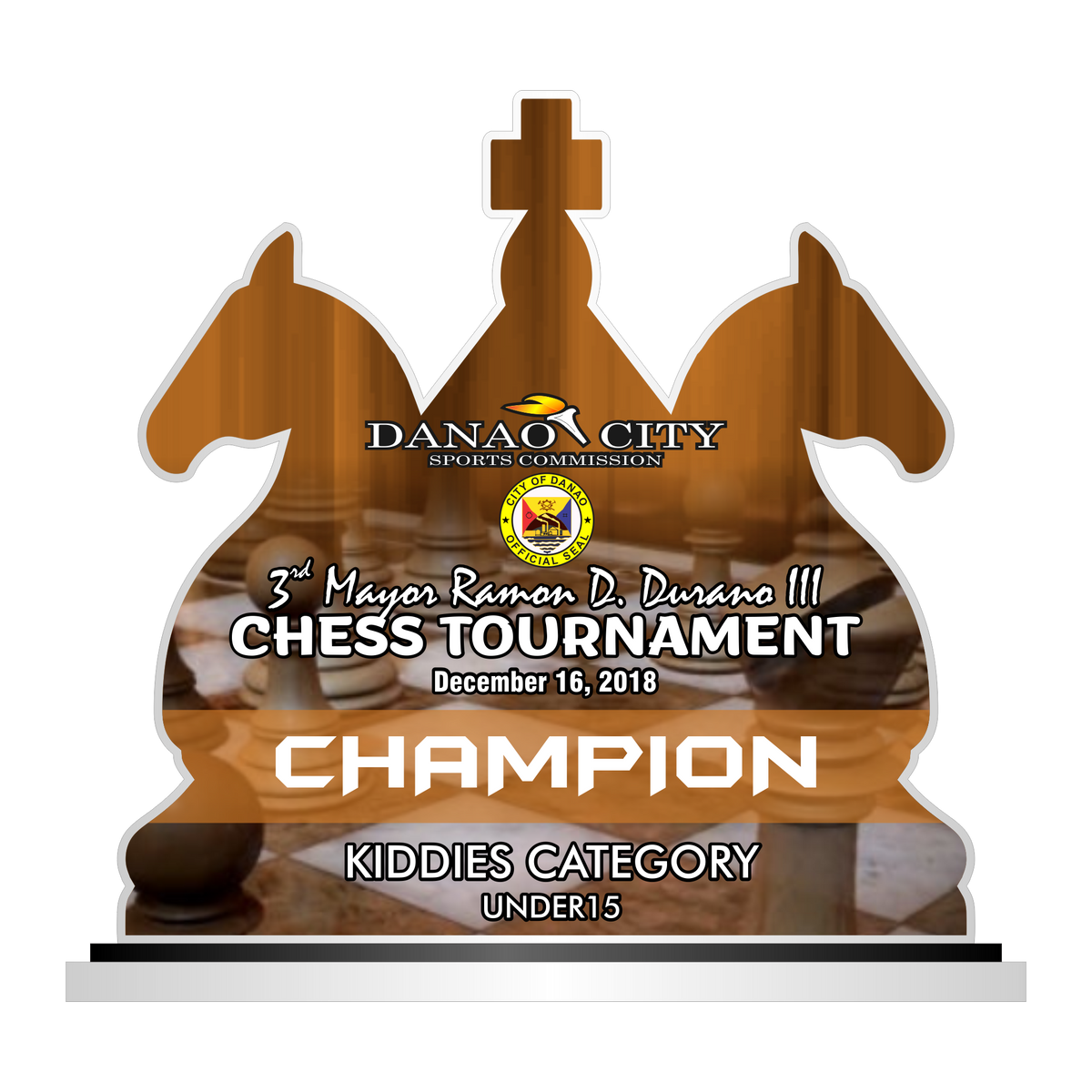 Chess Tournament Acrylic Plaque – Suarez Arts