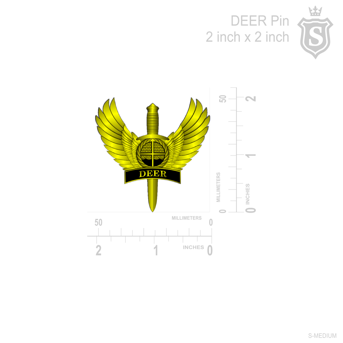 Deep Recon Pin – Suarez Arts