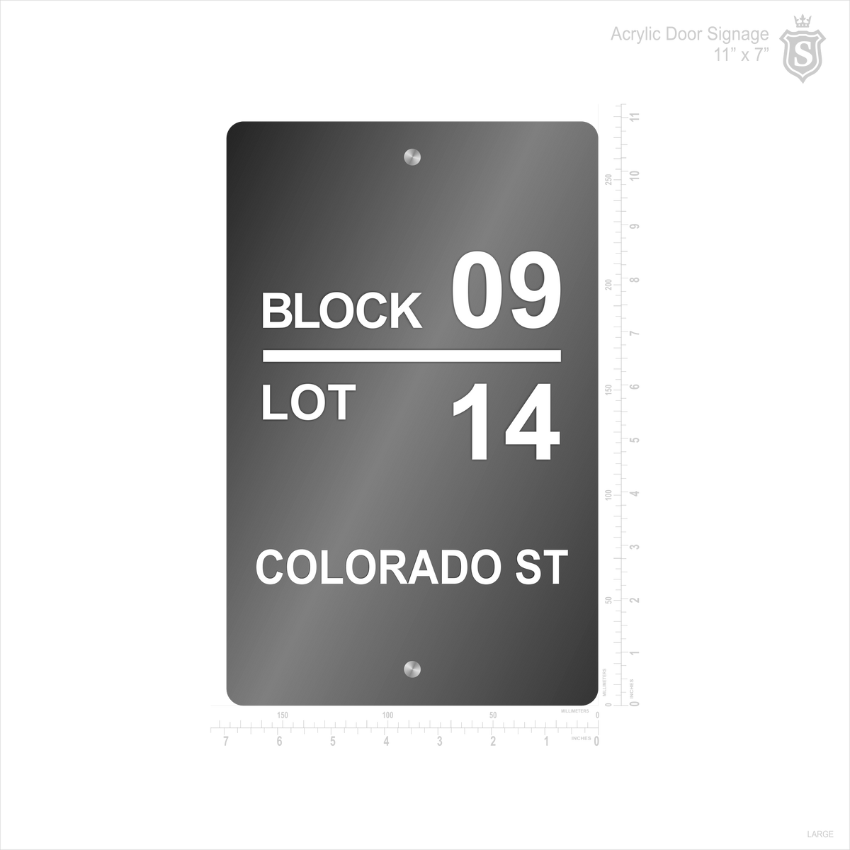 DOOR SIGNAGE – Suarez Arts