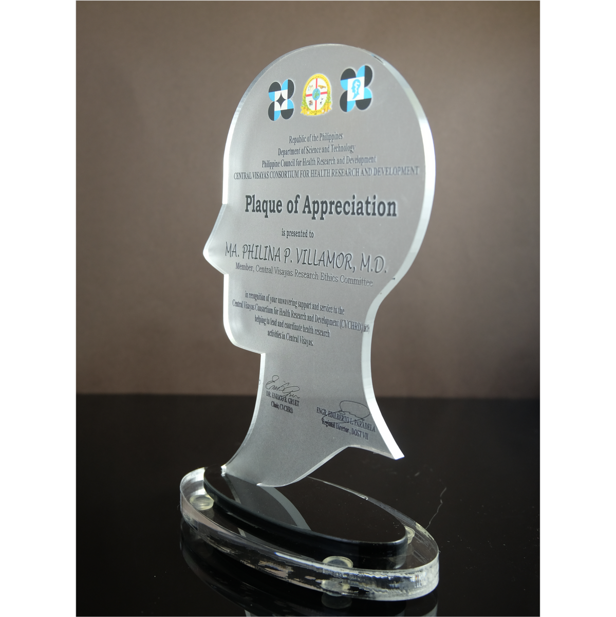 Department Of Science & Technology (DOST) Plaque of Appreciation 2016 ...