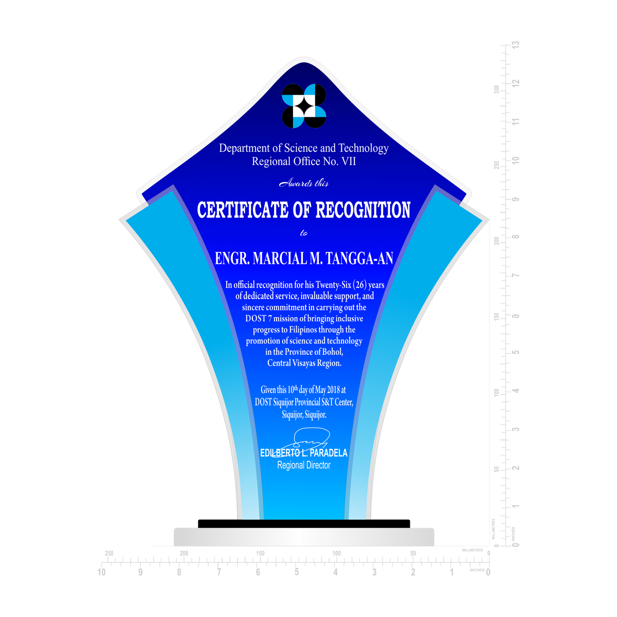 Generic Acrylic Plaque Double Body – Suarez Arts