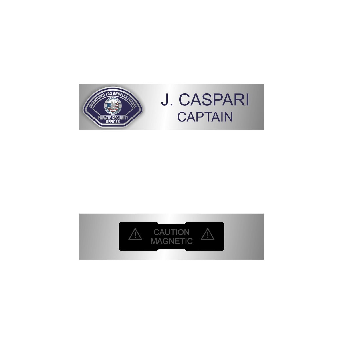 Los Angeles Patrol Nameplate – Suarez Arts