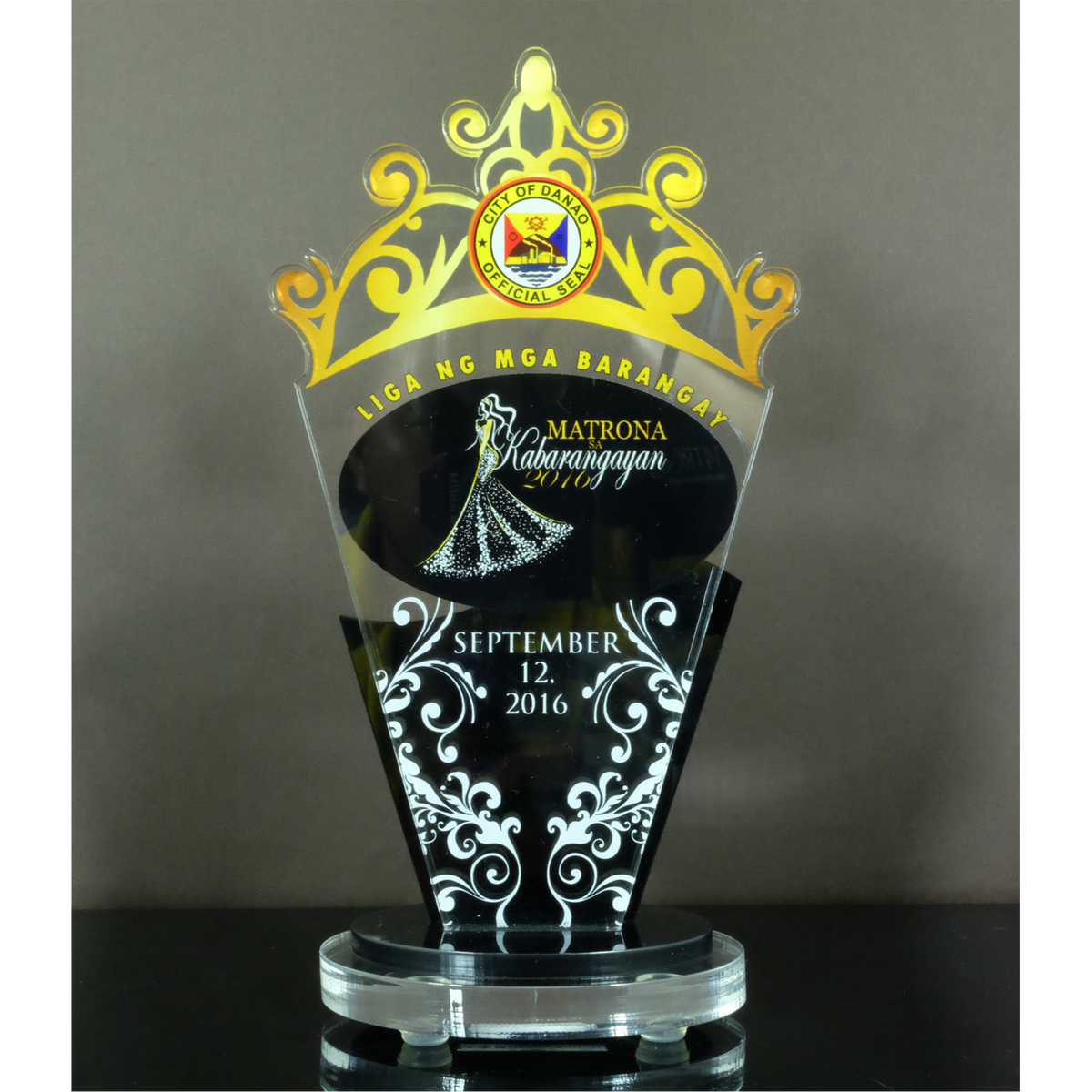 Danao Matrona sa Kabarangayan Plaque 8.68 inch – Suarez Arts