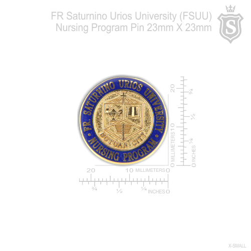 FR. Saturnino Urios University (FSUU) Nursing Program Pin – Suarez Arts