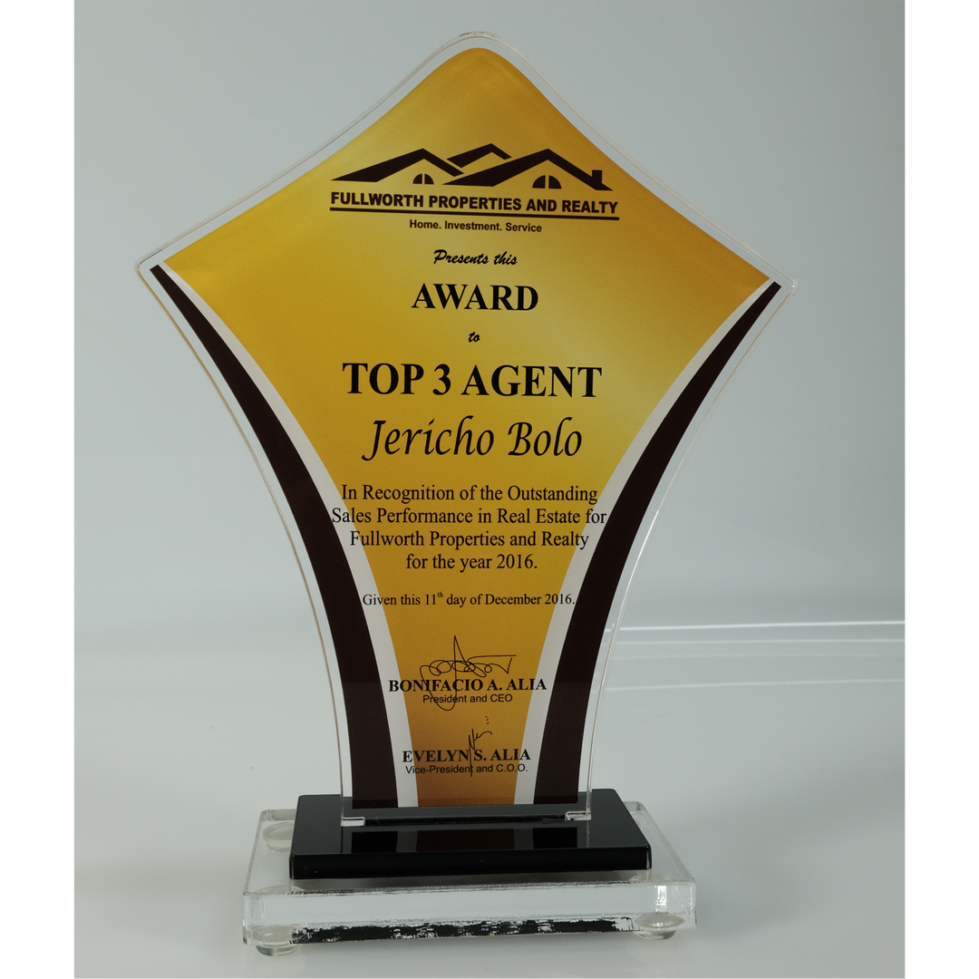 Full Worth Properties Plaque 8 inch – Suarez Arts