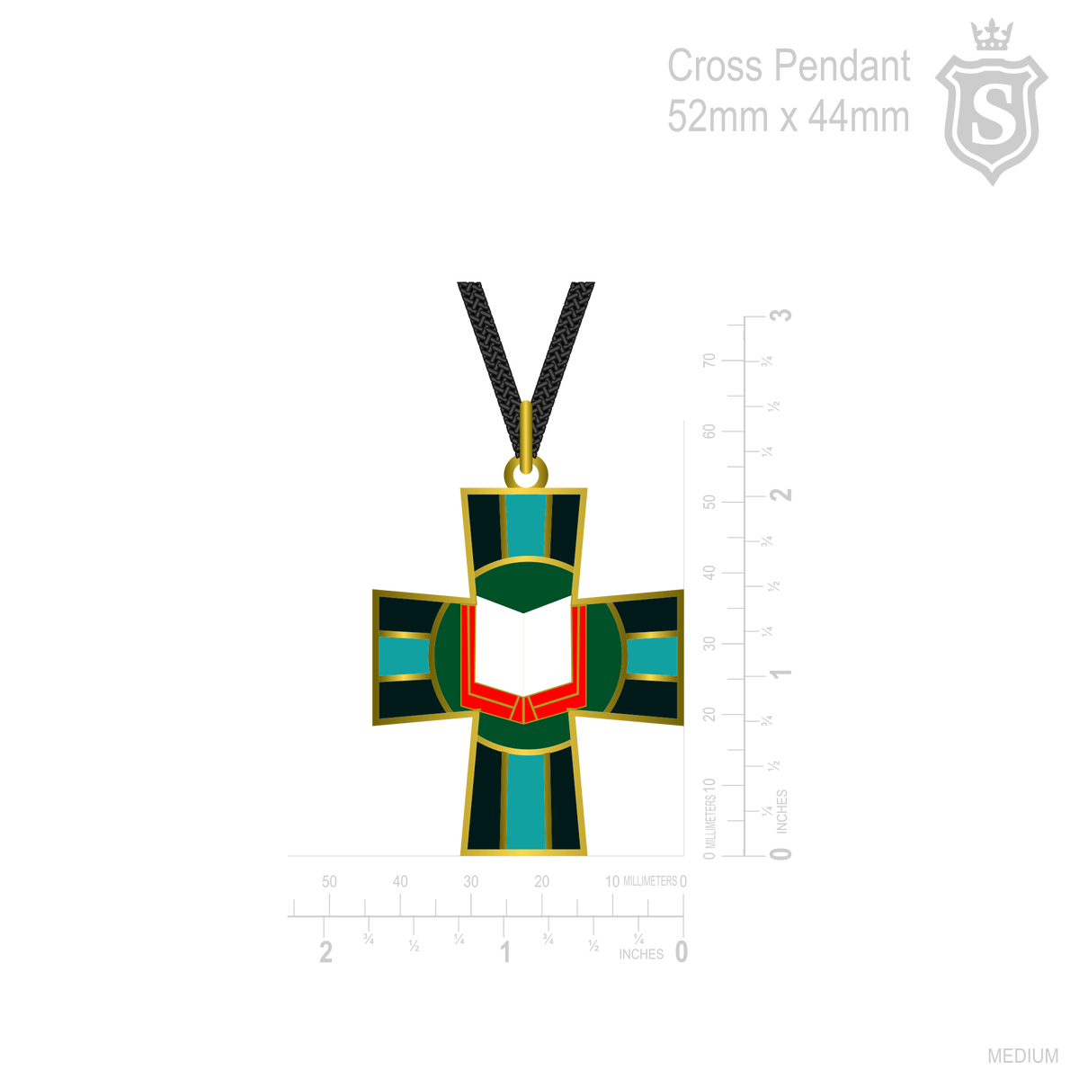 Lector Cross Pendant – Suarez Arts