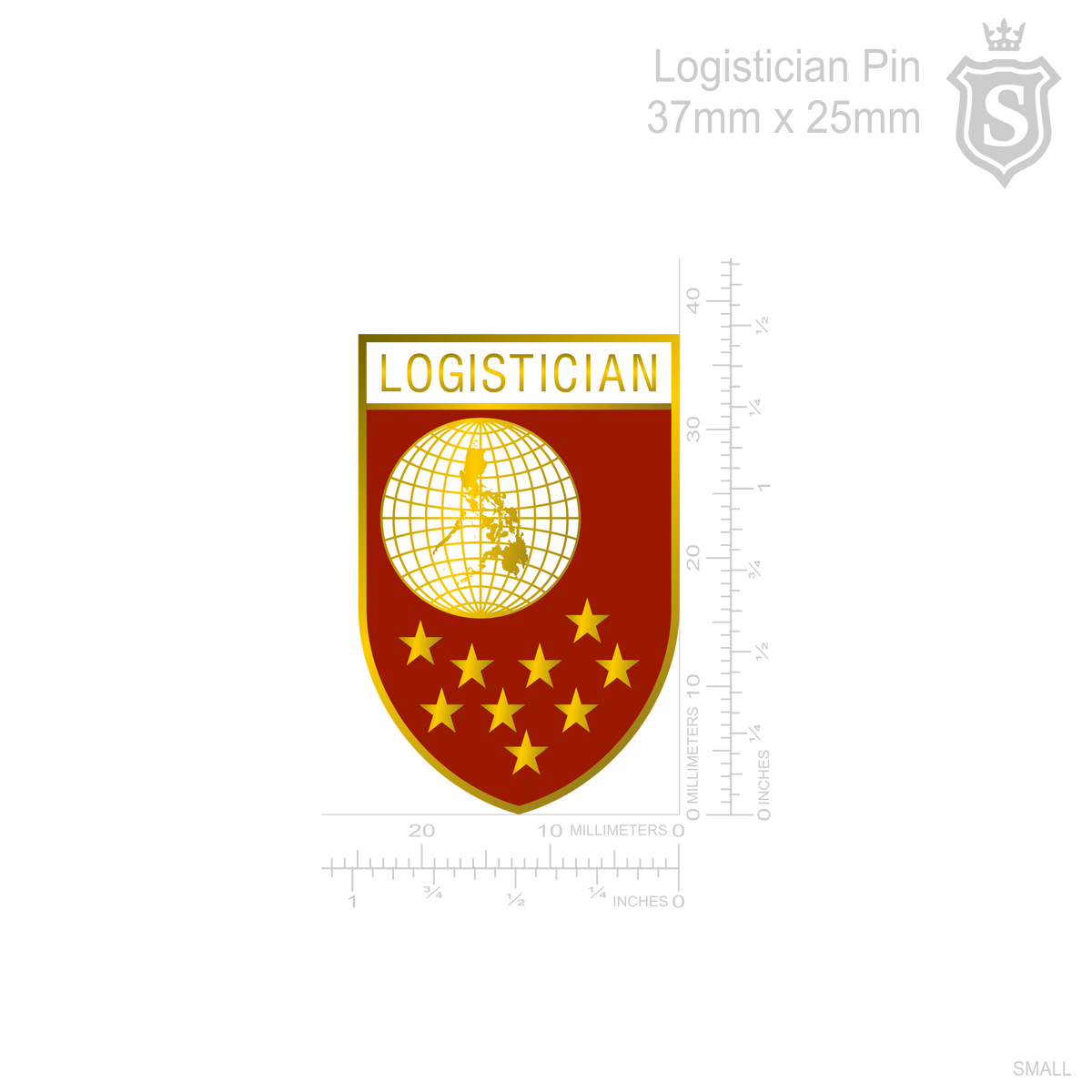 Logistic Management Course (LMC) Logistician Pin- PCO – Suarez Arts