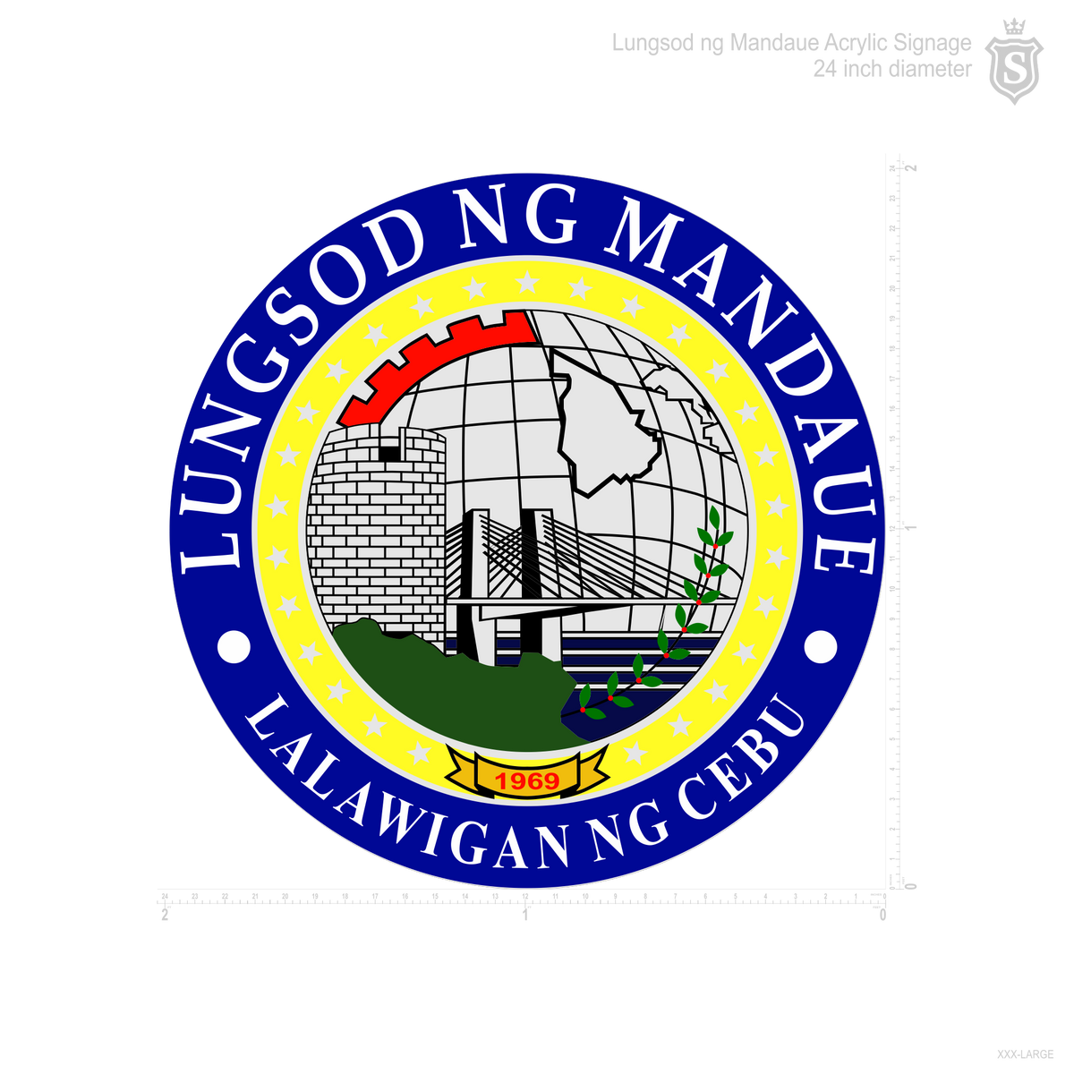 Mandaue City Seal – Suarez Arts