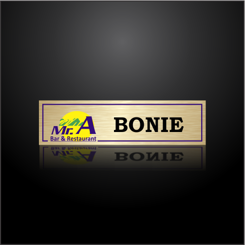 Mr. A Bar & Restaurant Nameplate – Suarez Arts