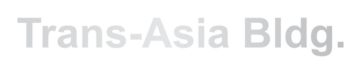 Trans - Asia Building Signage – Suarez Arts