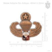 Master Airborne Pin – Suarez Arts