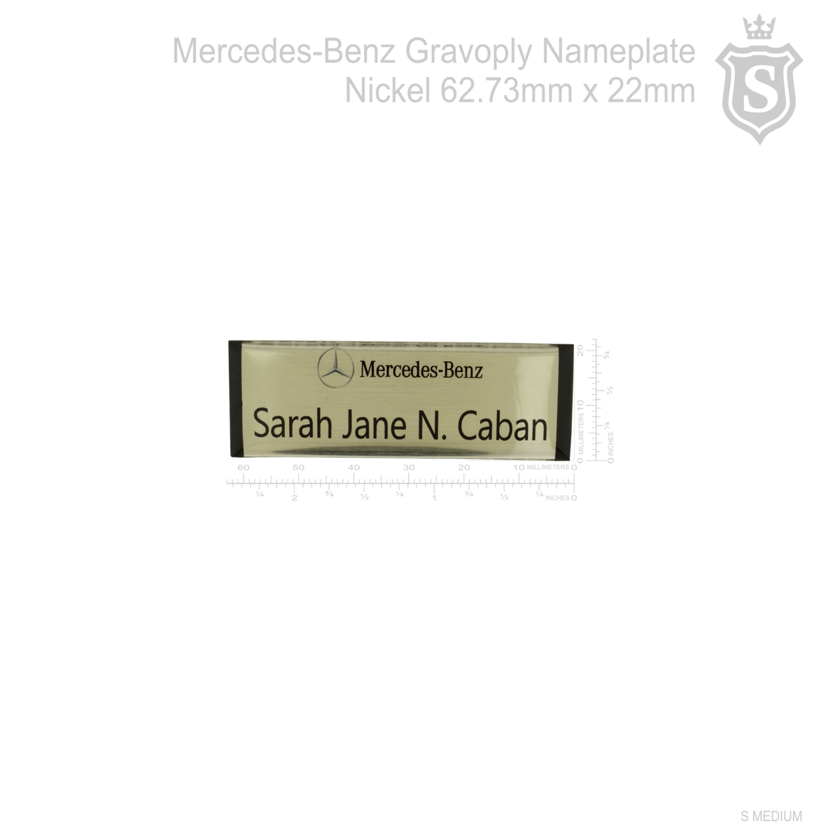 Mercedes-Benz Nameplate – Suarez Arts