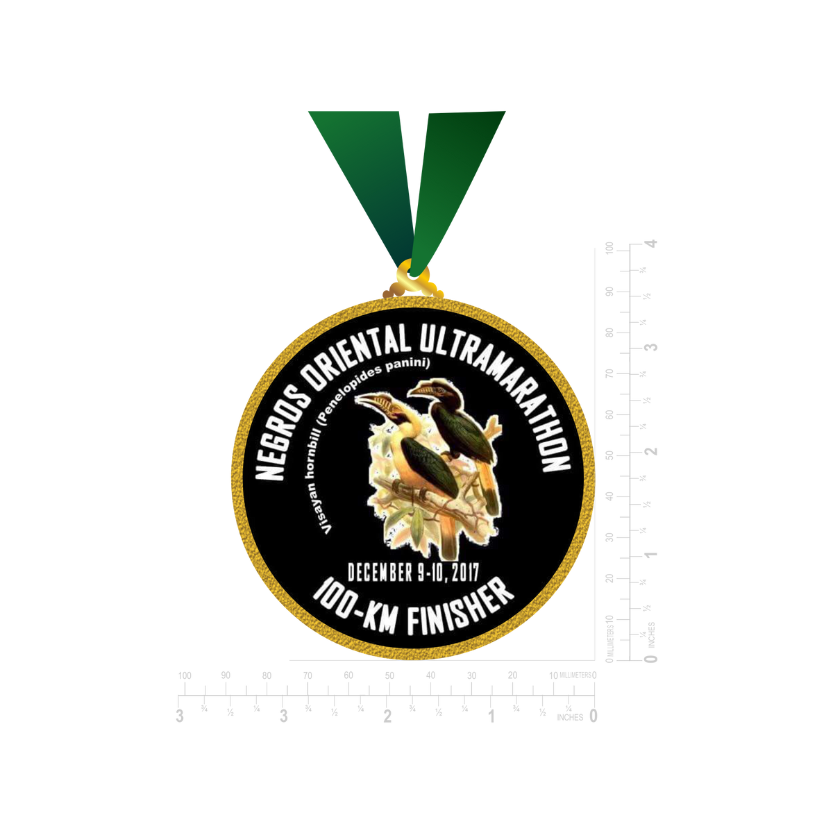 Negros Ultra Marathon Medal 2017 – Suarez Arts
